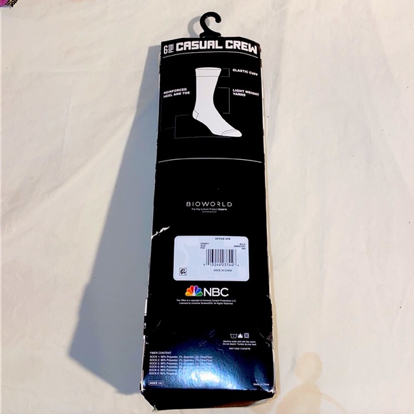 NBC | Underwear & Socks | The Office Crew Socks Salt Pepper Shaker ...